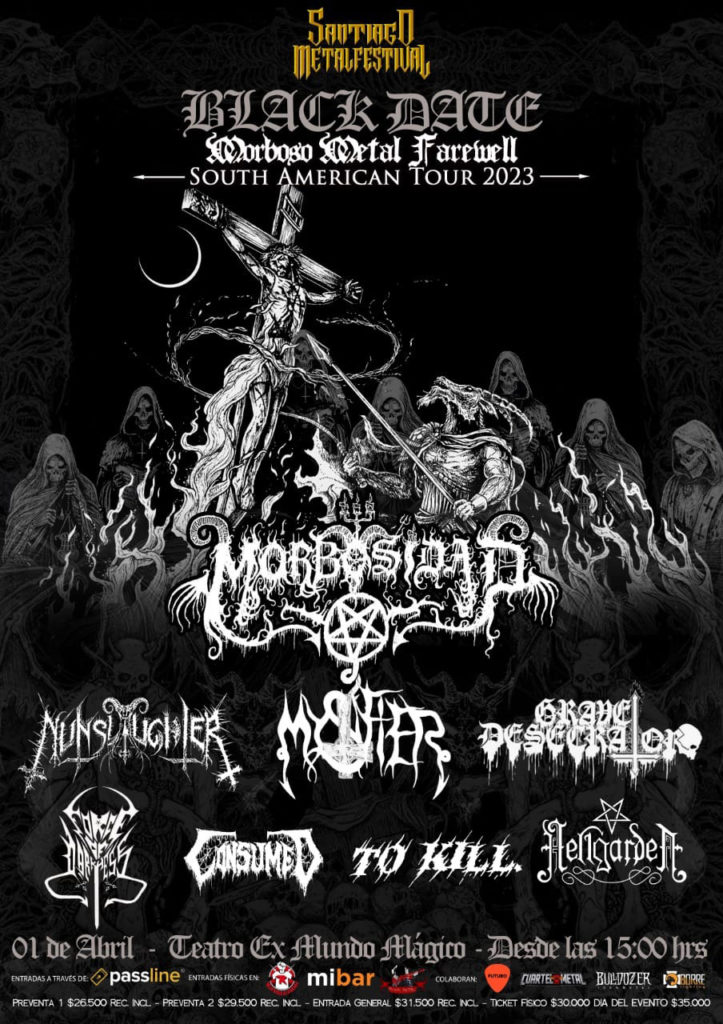 Se confirman primeros detalles de la edición 2023 de SANTIAGO METAL ...